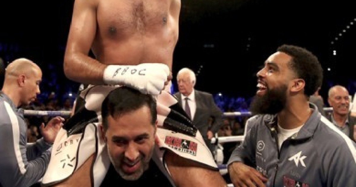 Britain Boxing Khan Vargas