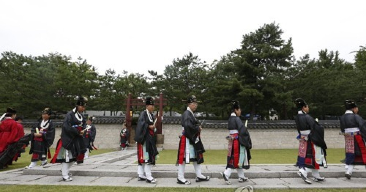 SOUTH KOREA SAJIK DAEJE CEREMONY