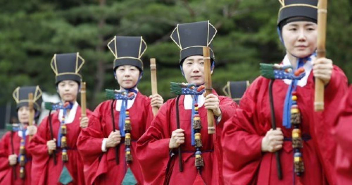 SOUTH KOREA SAJIK DAEJE CEREMONY