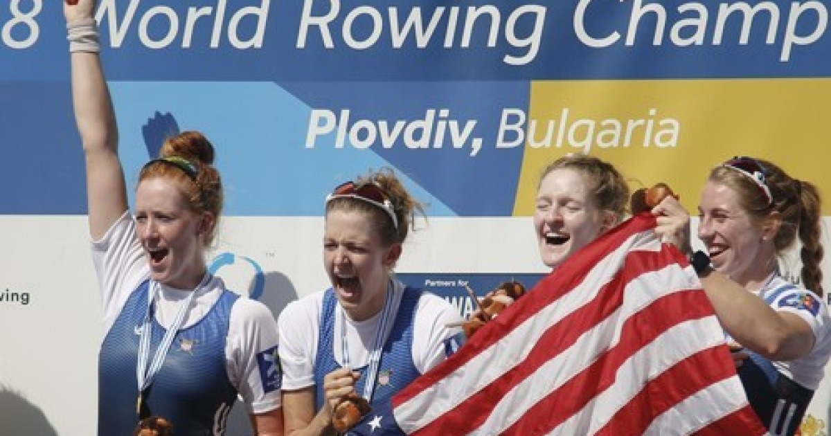 APTOPIX Bulgaria Rowing World Championships