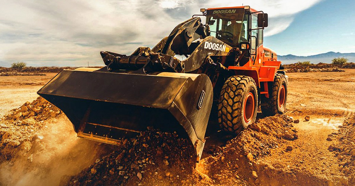 두산인프라 휠로더 'DL280-5', 북미서 '올해의 우수 신제품' 선정