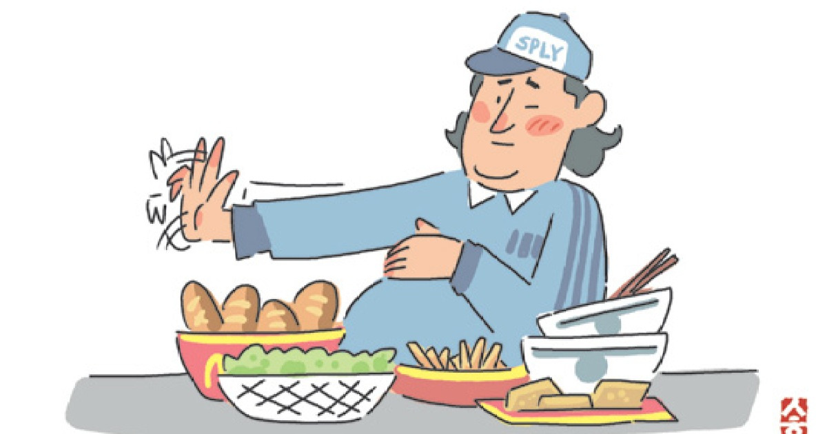 I am going to explode! (배불러 죽겠어!)