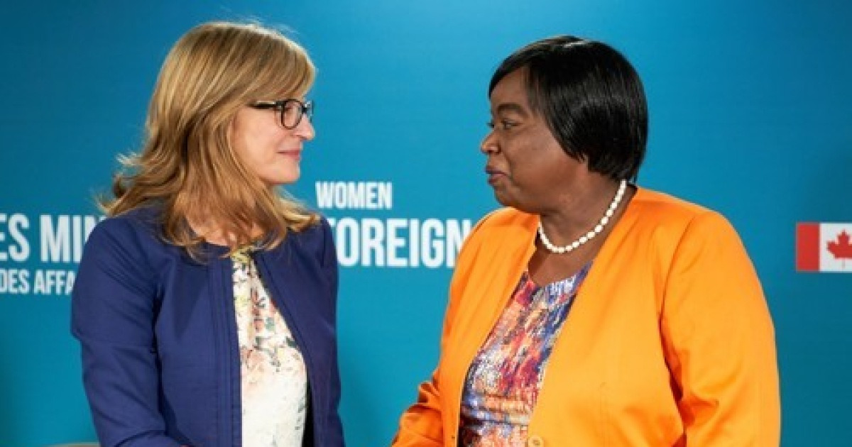 CANADA WOMEN FOREIGN MINISTERS MEETING