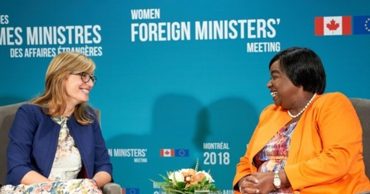 CANADA WOMEN FOREIGN MINISTERS MEETING
