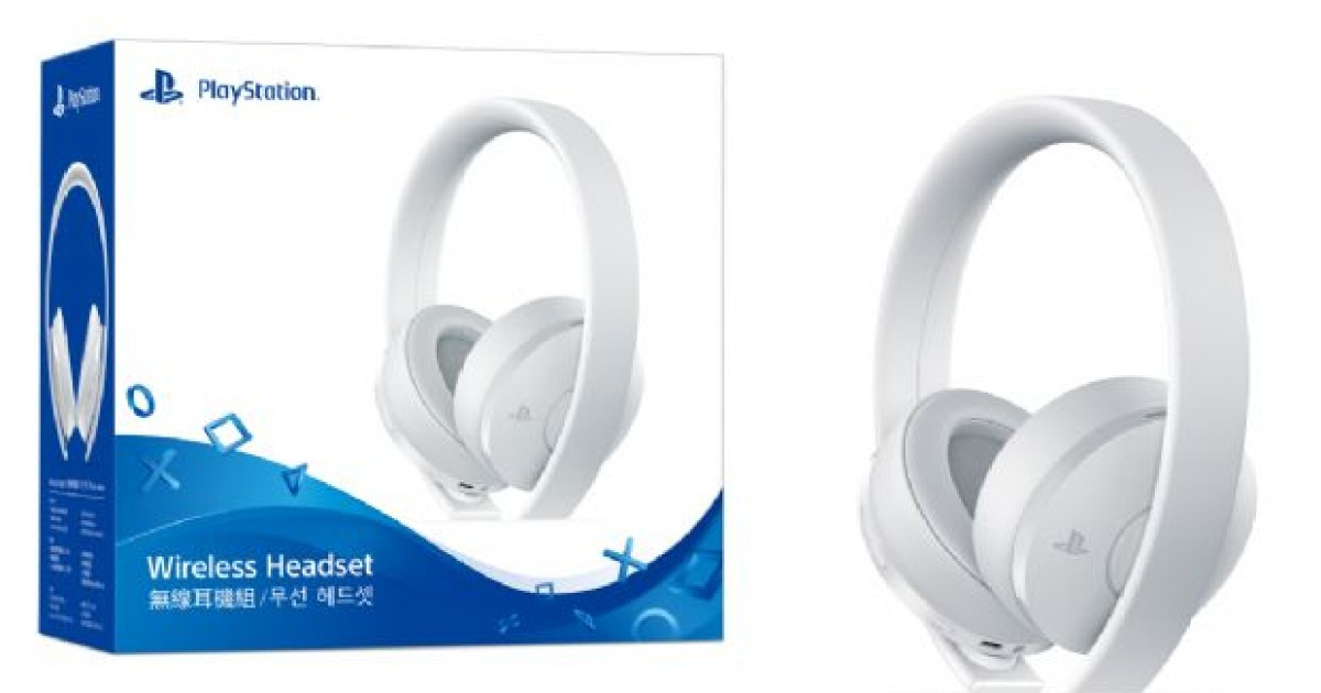 SIEK, PS4 무선 헤드셋 화이트 12월 7일 발매