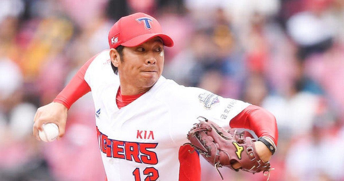 '임창용 노익장, 무실점 QS' KIA, 한화 꺾고 2연승