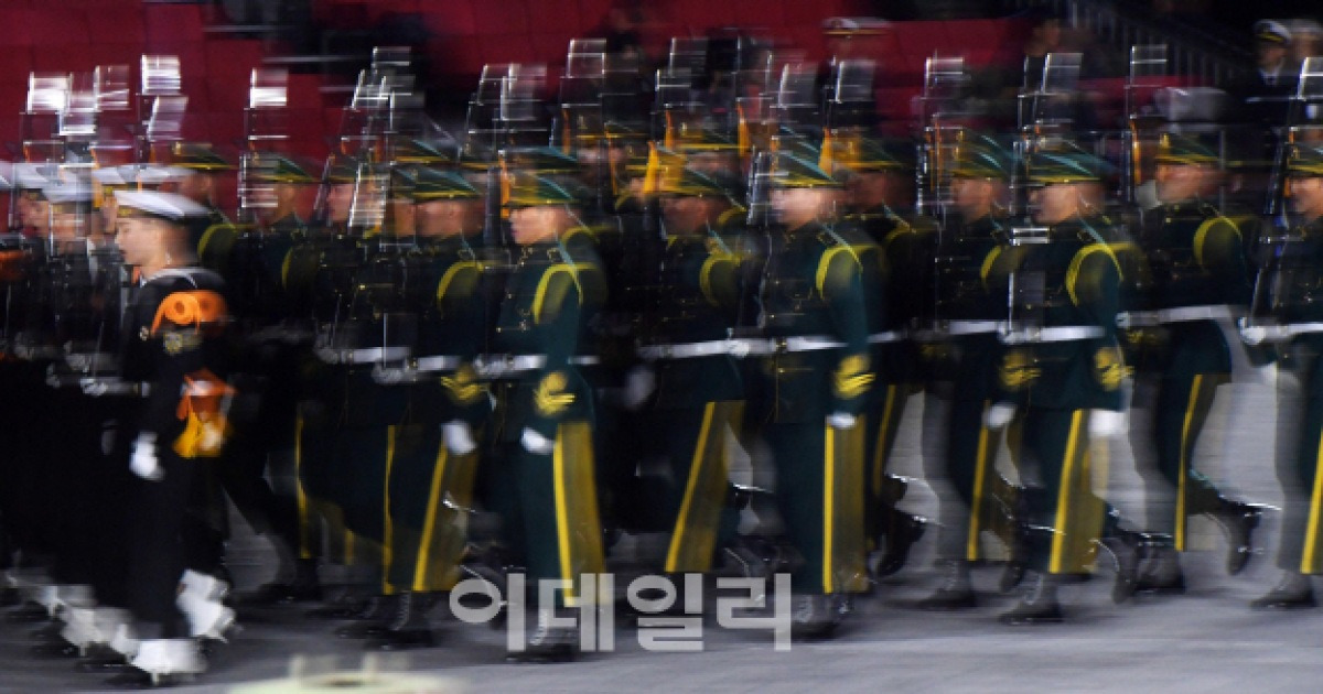 [포토]'우리가 국군 의장대'