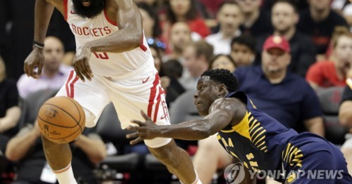 Pacers Rockets Basketball