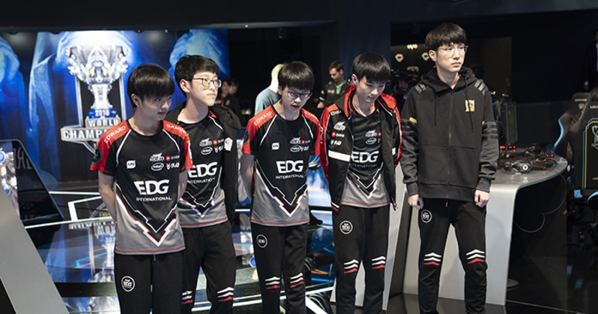 [롤드컵] EDG, 하이머딩거 꺼낸 DFM 상대 완승으로 16강 진출(종합)