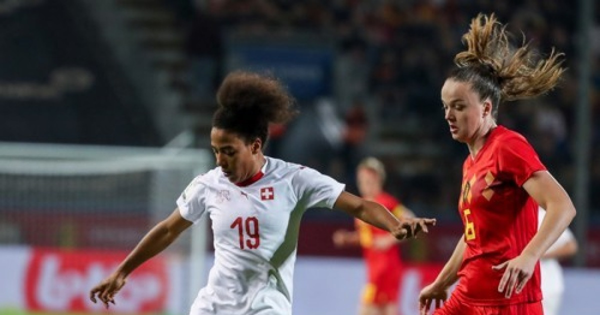 BELGIUM SOCCER WOMEN FIFA WORLD CUP PLAY OFF