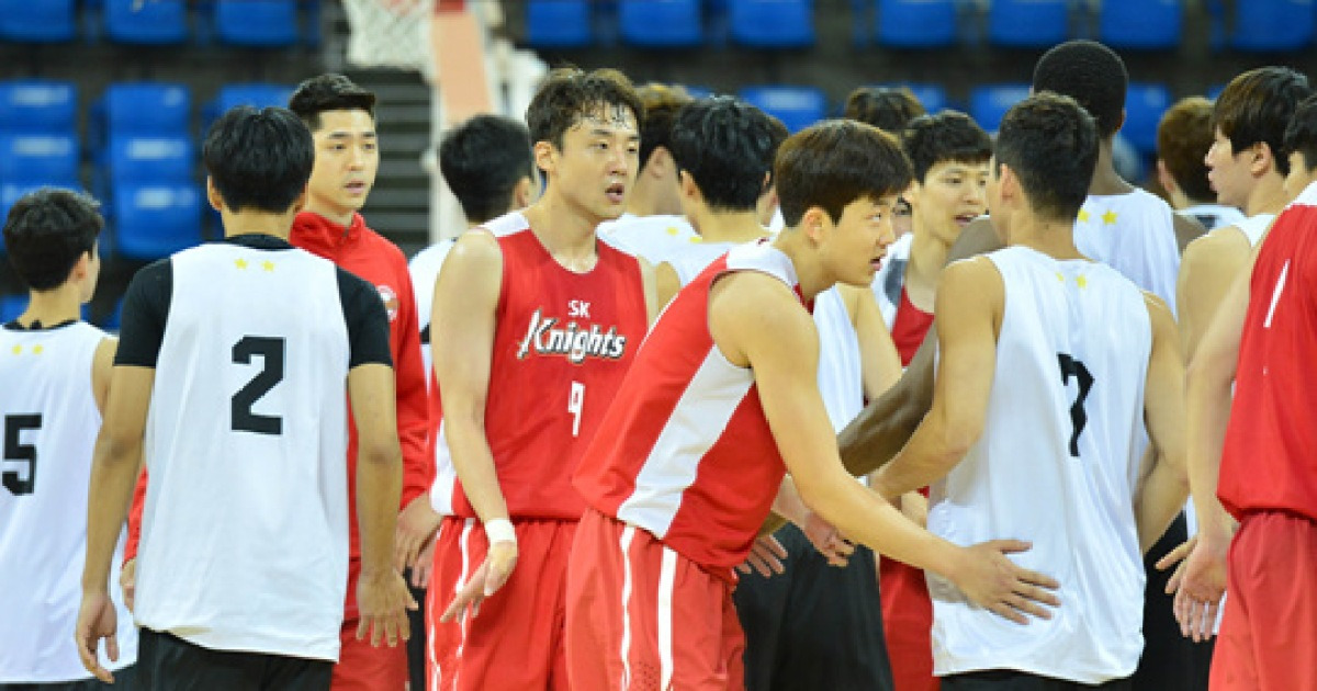 [JB포토]안양 KGC ' SK를 상대로 이겼다