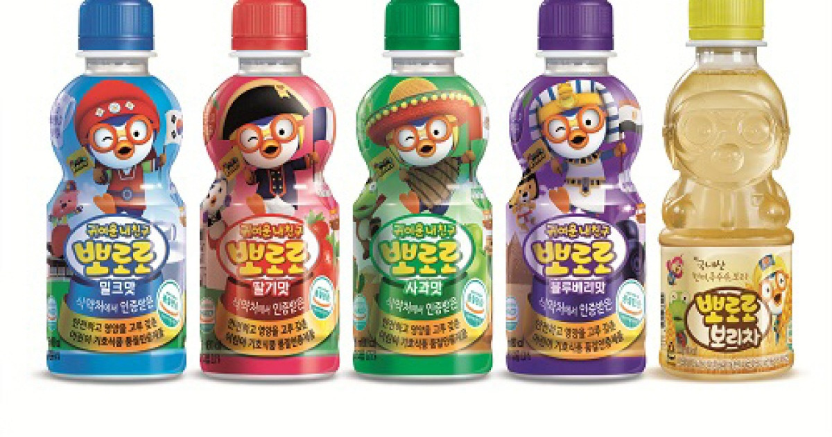 '뽀로로 음료수'도 오른다..가격 8.3% 인상