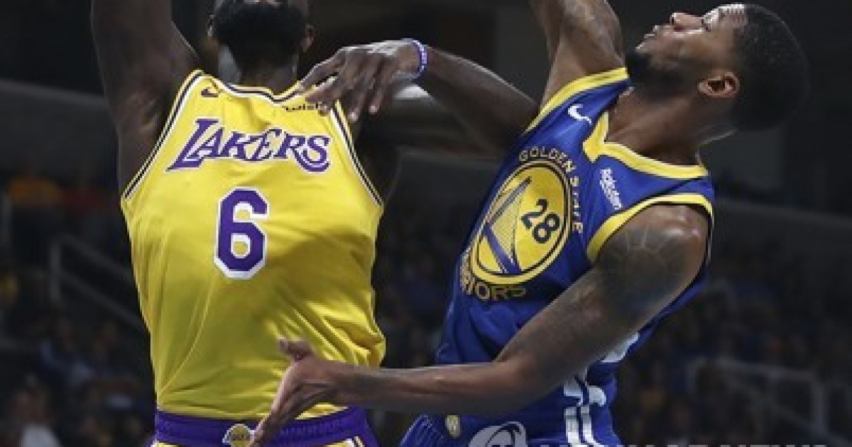 Lakers Warriors Basketball