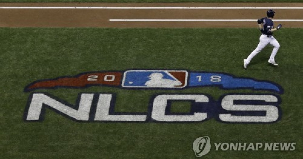 NLCS Dodgers Brewers Baseball