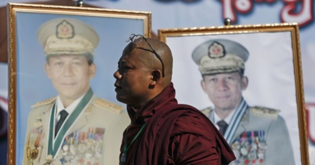 MYANMAR PRO MILITARY RALLY