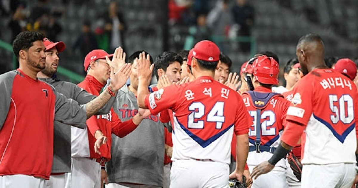 KIA, 이번 시즌 KBO리그 시청률 톱10 싹쓸이