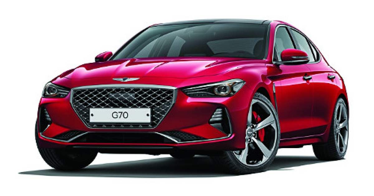 제네시스, '2019년형 G70' 출시.. 12.3인치 3D 클러스터 세계 첫 탑재