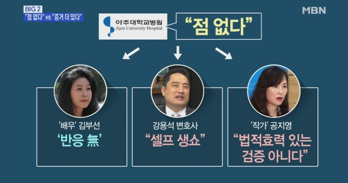 [MBN 뉴스빅5] "점 없다"vs"증거 더 있다"