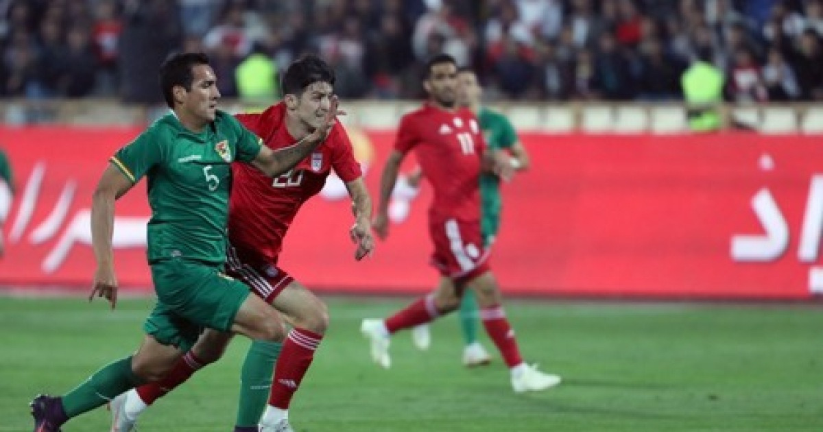 IRAN SOCCER FRIENDLY