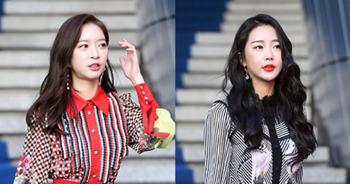 [TD영상] 달샤벳 아영-수빈 '패션위크 나들이 왔어요~' (헤라서울패션위크)