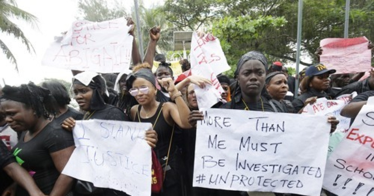LIBERIA PROTEST SEXUAL VIOLENCE