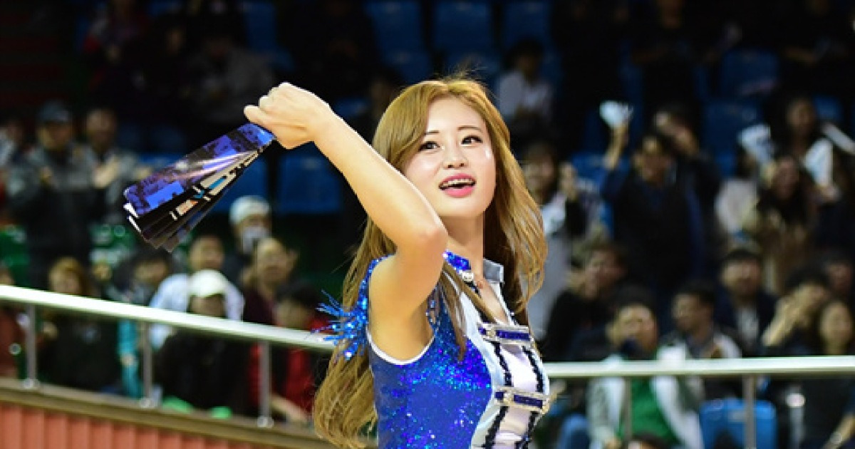 [JB포토] KCC 치어리더 '다같이 KCC 응원해요'