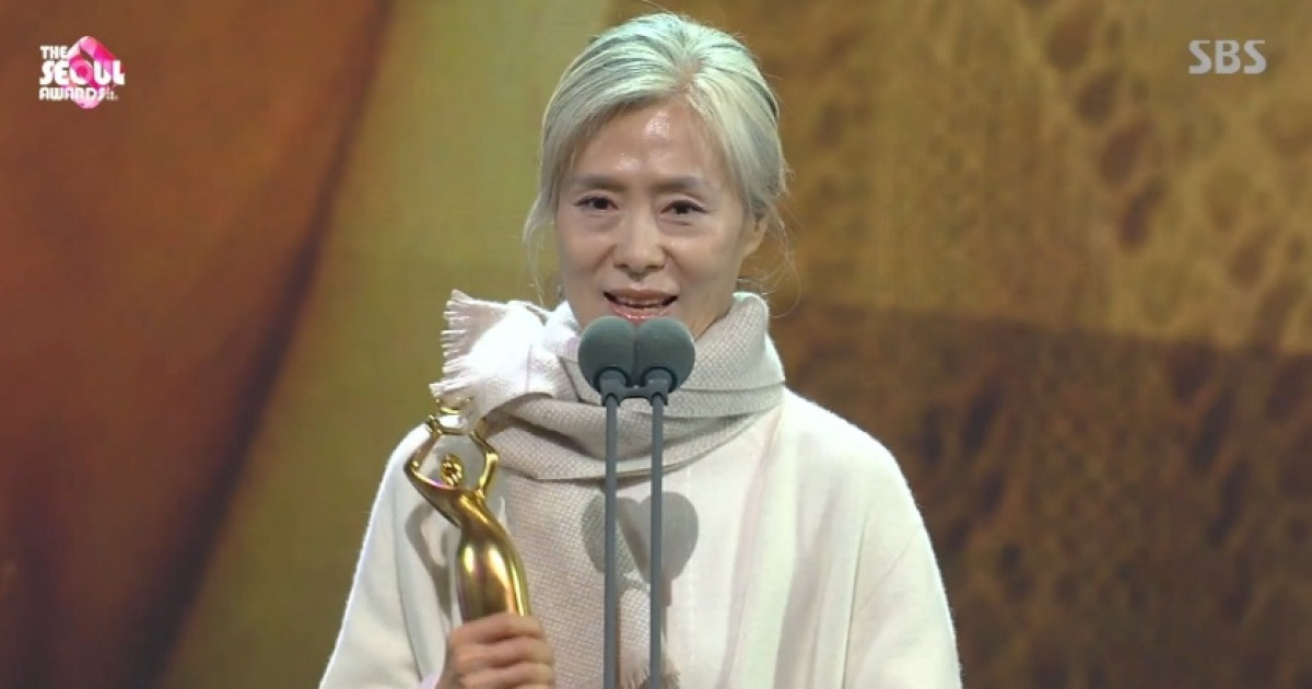 신과 함께 주지훈 예수정 영화부문 남녀조연상 수상[더서울어워즈]