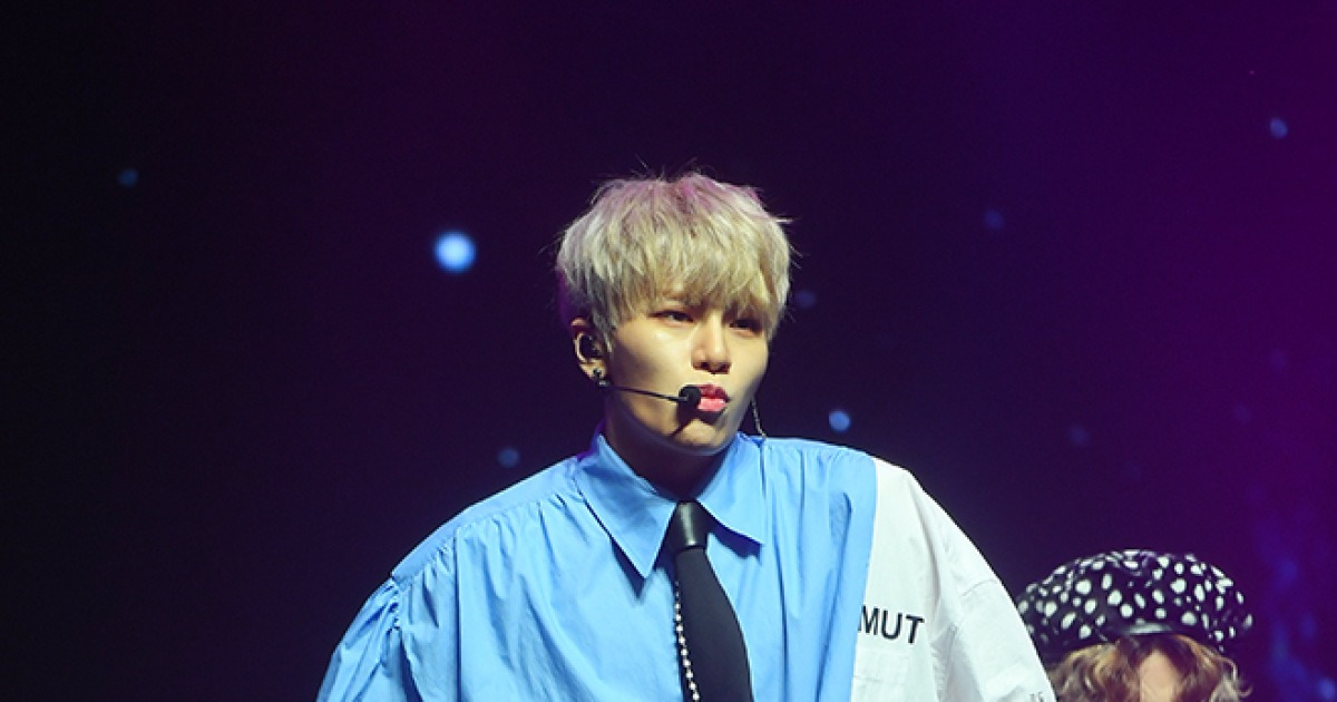 [TD포토] JBJ95 상균 '남성미 뿜뿜'