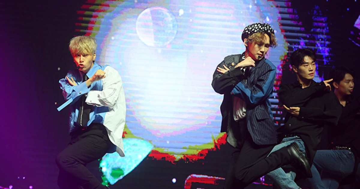 [TD포토] JBJ95 상균-켄타 '우리 둘만의 홈으로 돌아와'