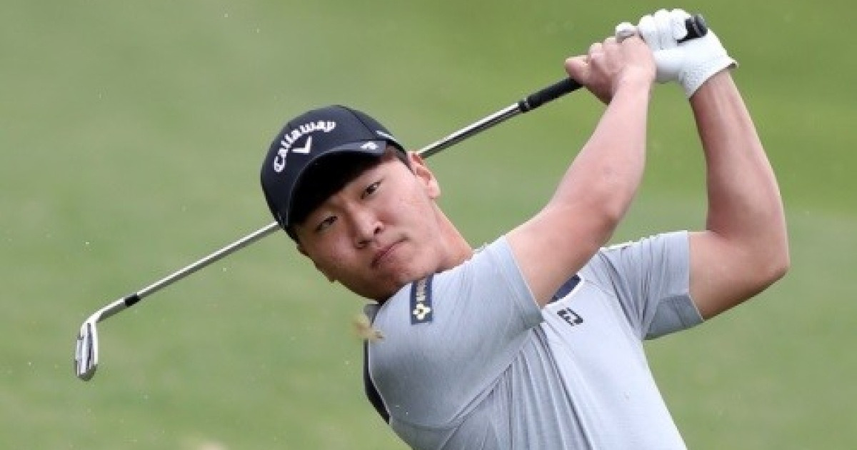 슬로모션 챔피언 스윙 개막전 우승자 전가람의 파워플한 아이언샷