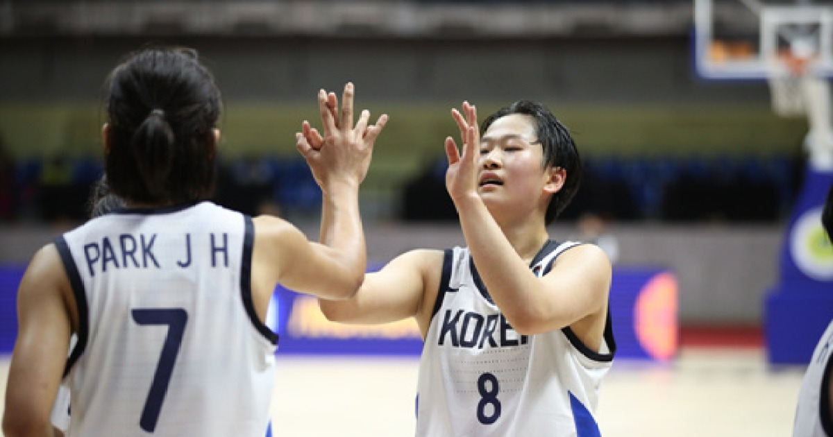 [JB포토화보] 2018 FIBA 아시아 U18여자농구대회 한국과 중국의 경기 화보