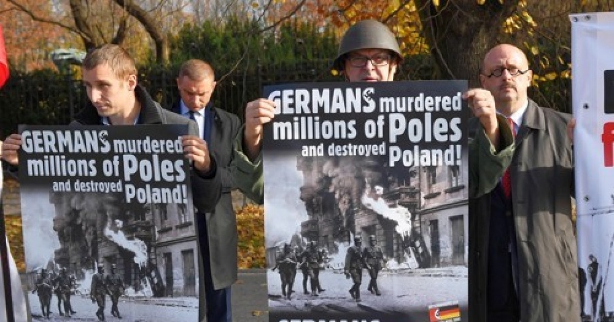 POLAND GERMANY DIPLOMACY PROTEST