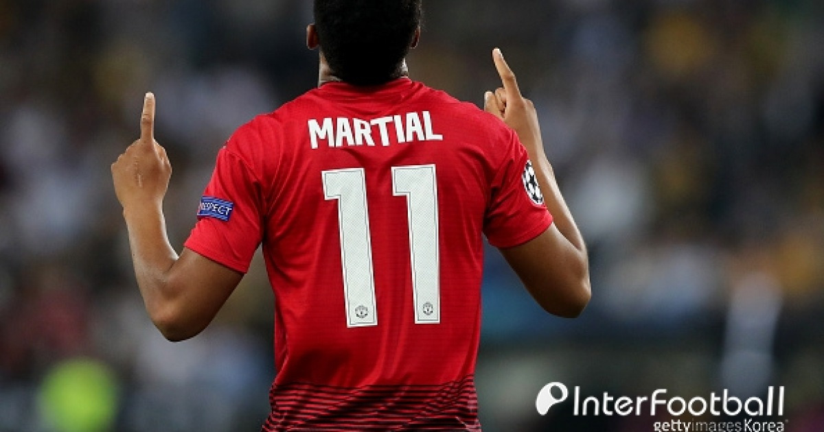 [EPL STAR] '4G 연속골' 마르시알, 이제는 맨유 공격의 중심