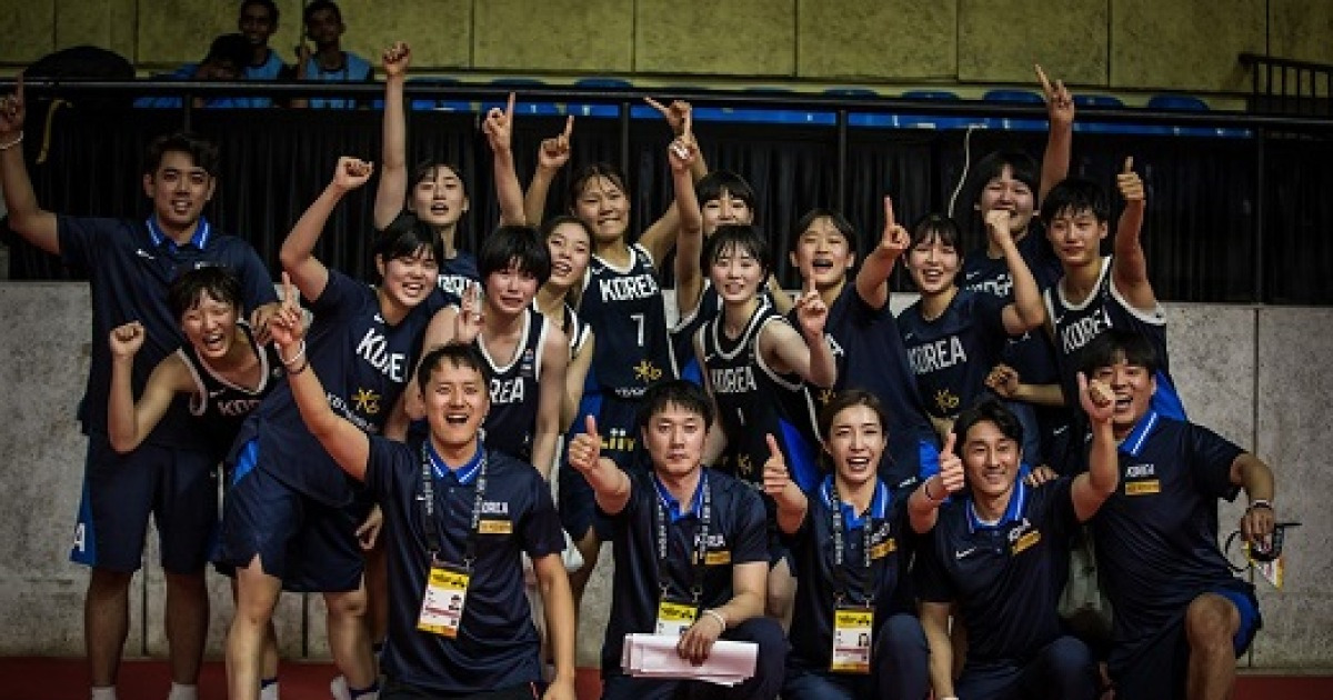 U18 女농구, 호주에 17점차 완패..亞챔피언십 4위