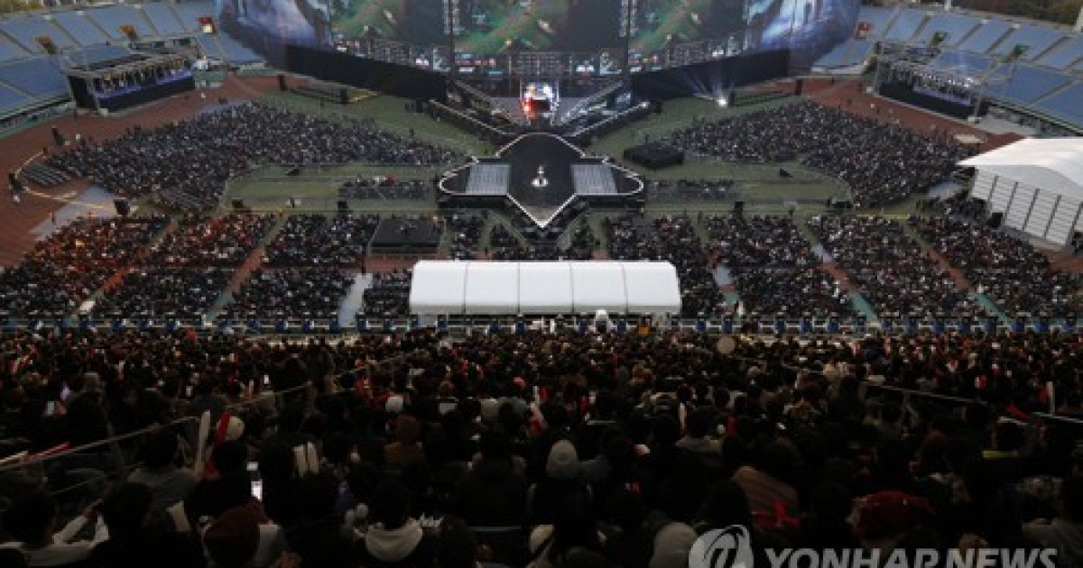 SOUTH KOREA ESPORTS LOL WORLD CHAMPIONSHIP
