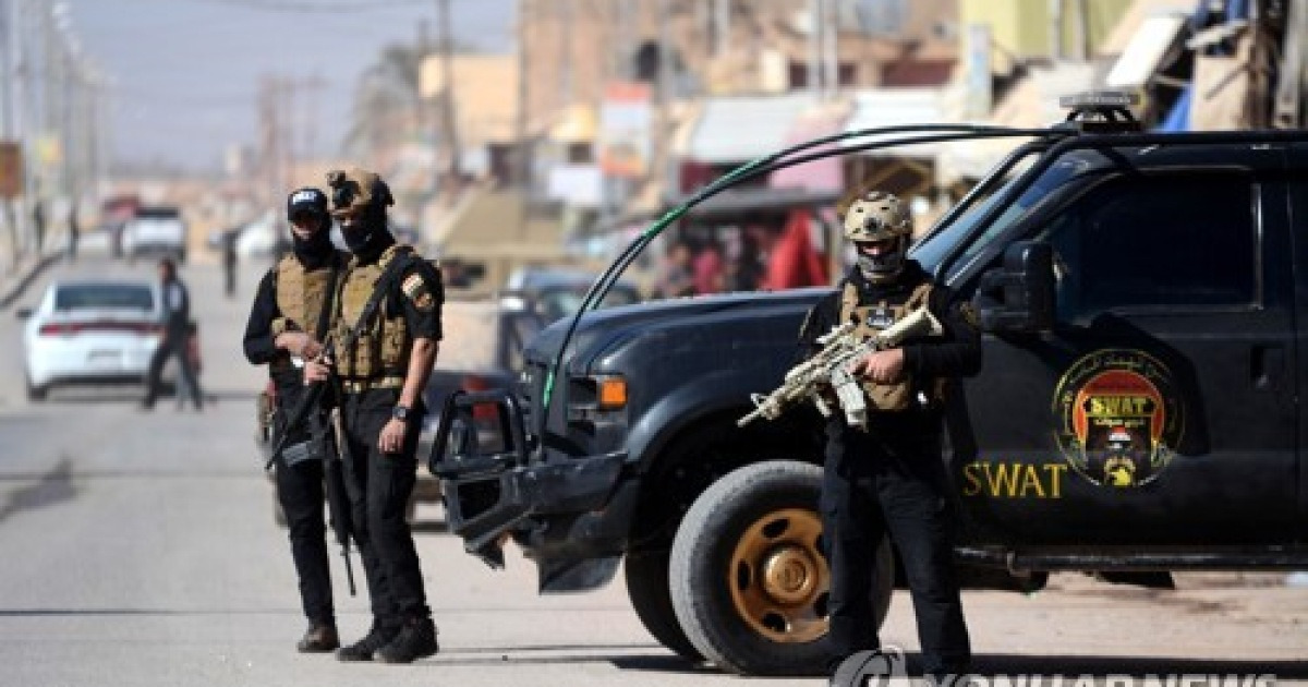 IRAQ SECURITY BORDER TOWN OF THE AL-QAIM