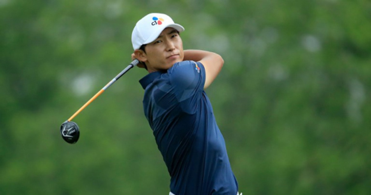 순항하던 김민휘, 슈라이너스 3R 6오버파 부진..공동 60위