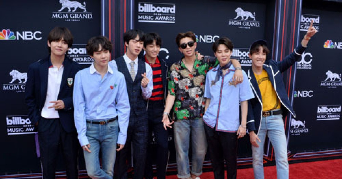 BTS 'MTV 유럽 뮤직 어워즈'서 '베스트그룹' '비기스트 팬' 2관왕