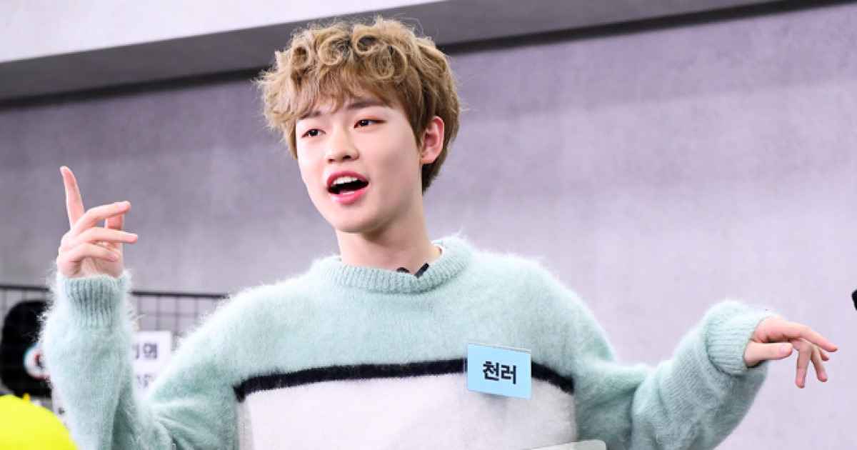 [TD포토] NCT DREAM 천러 '새하얀 꿀피부'