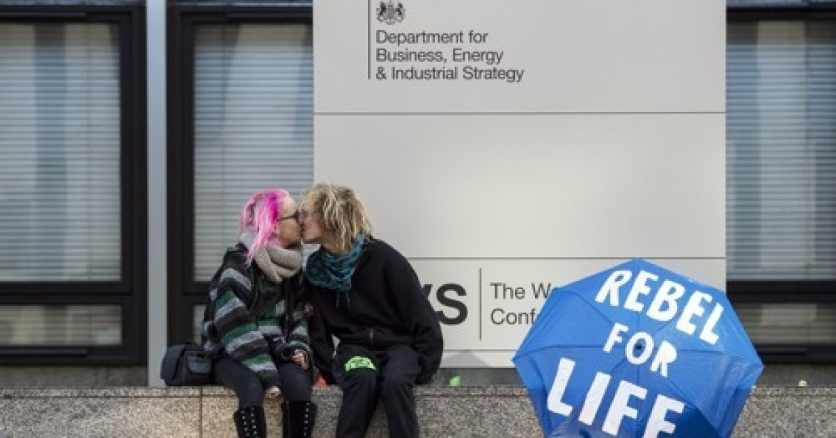 BRITAIN PROTEST FRACKING