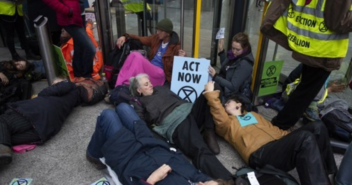 BRITAIN PROTEST FRACKING