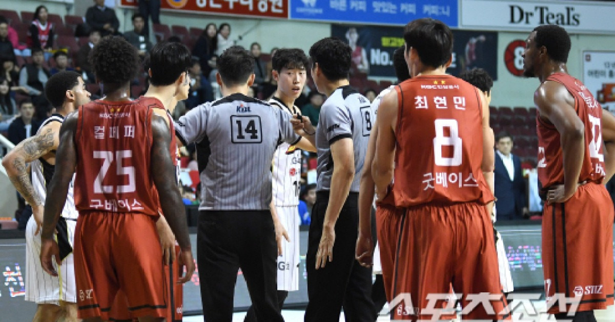 [포토] KGC-LG '치열한 신경전'