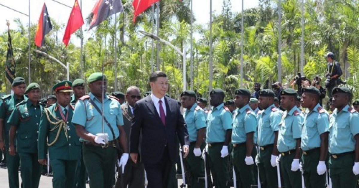 PAPUA NEW GUINEA-CHINA-XI JINPING-GOVERNOR-GENERAL-MEETING