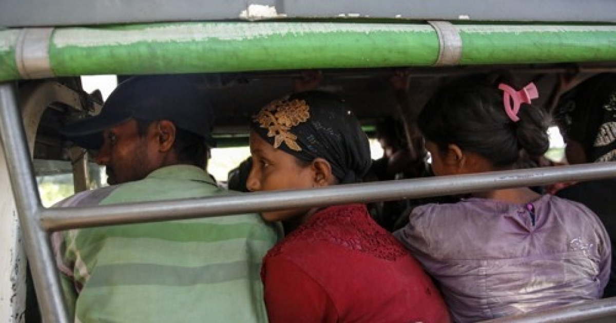 MYANMAR MIGRATION BOAT PEOPLE