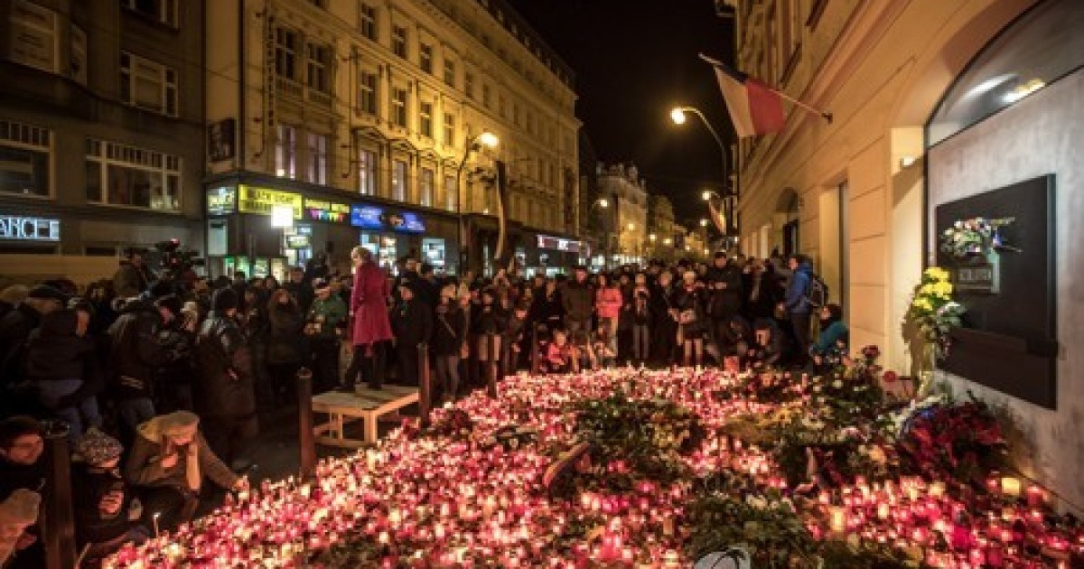 CZECH REPUBLIC PROTEST VELVET REVOLUTION