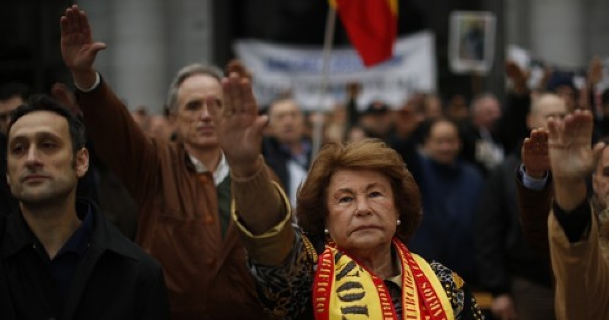 Spain Right Wing Rally