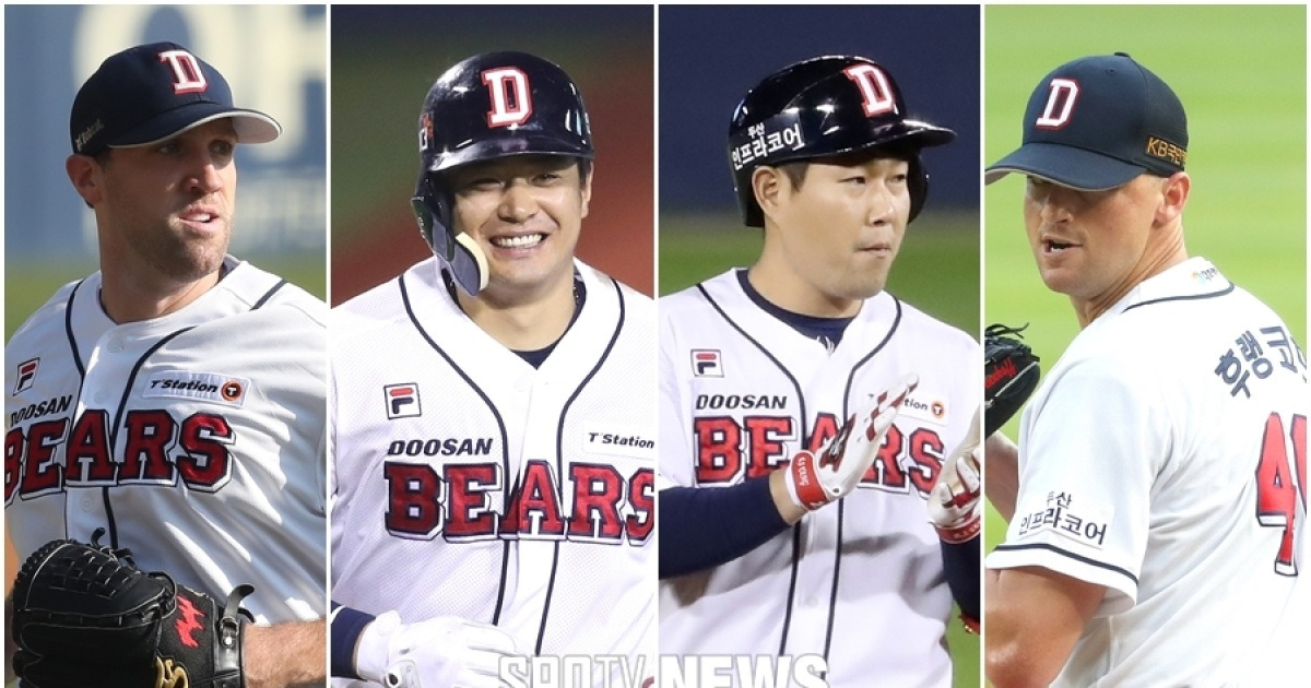 [2018 KBO] MVP 두산 집안 싸움, 5위 안에 4명