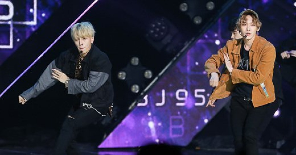 [포토] JBJ95, '둘만으로도 꽉찬 무대'