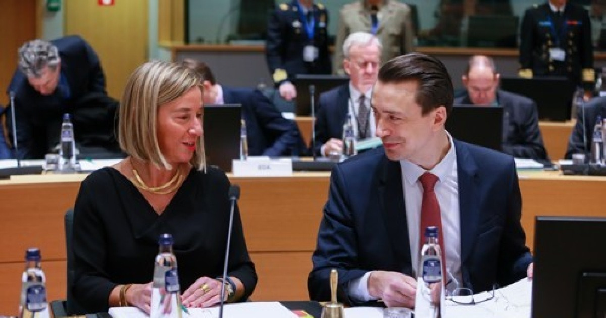 BELGIUM EU FOREIGN AFFAIRS COUNCIL