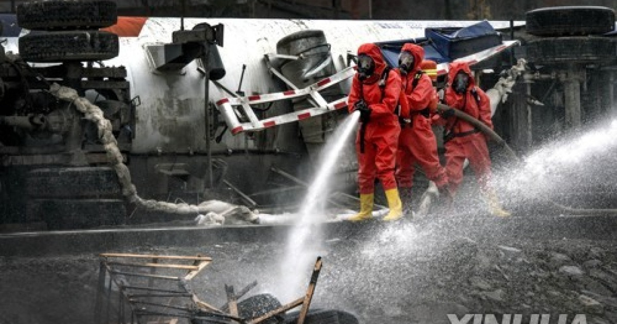 CHINA-SHAANXI-HAZARDOUS CHEMICALS-EXERCISE (CN)